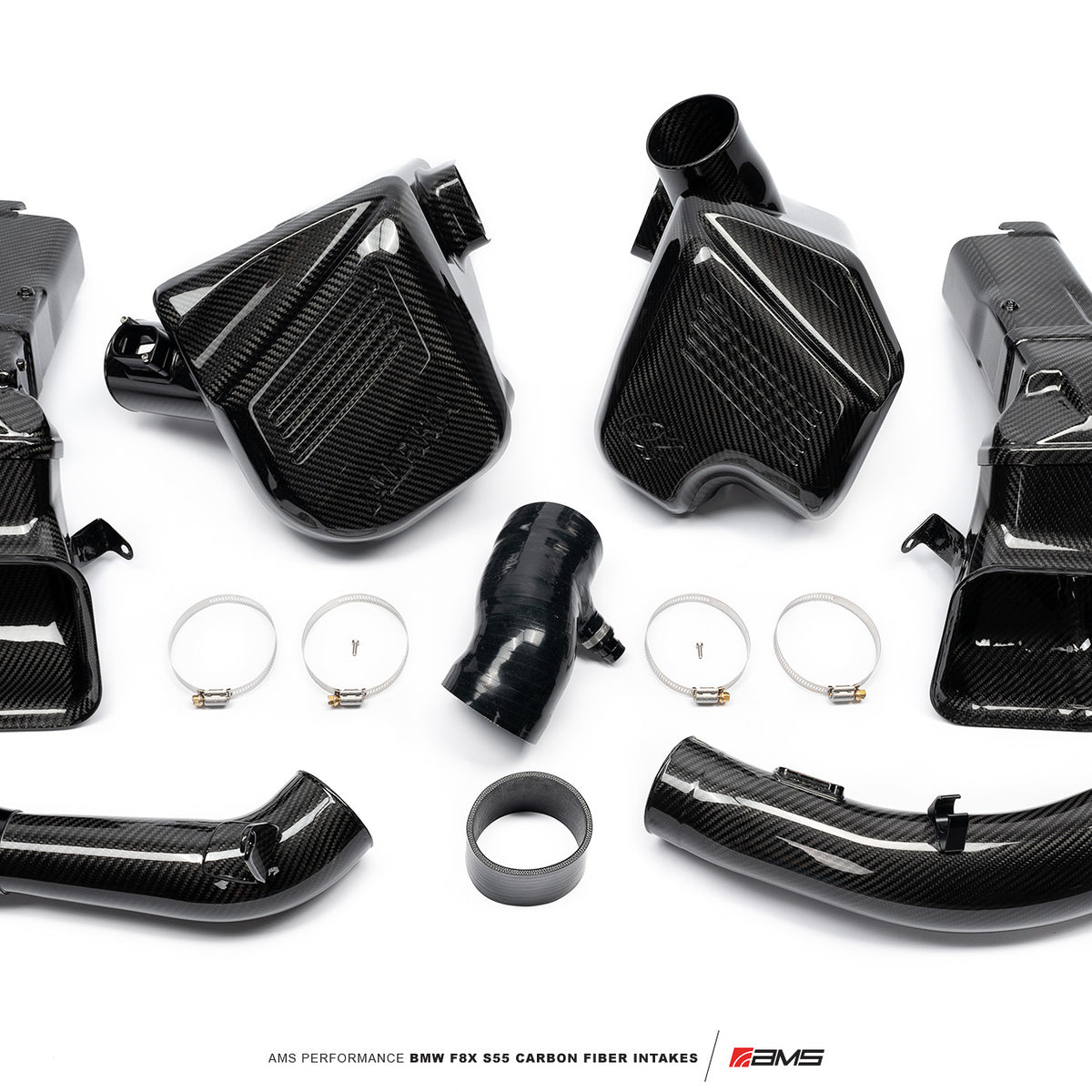 AMS Performance S55 Carbon Intakes for BMW F8x M2c/M3/M4 – Vehicle ...
