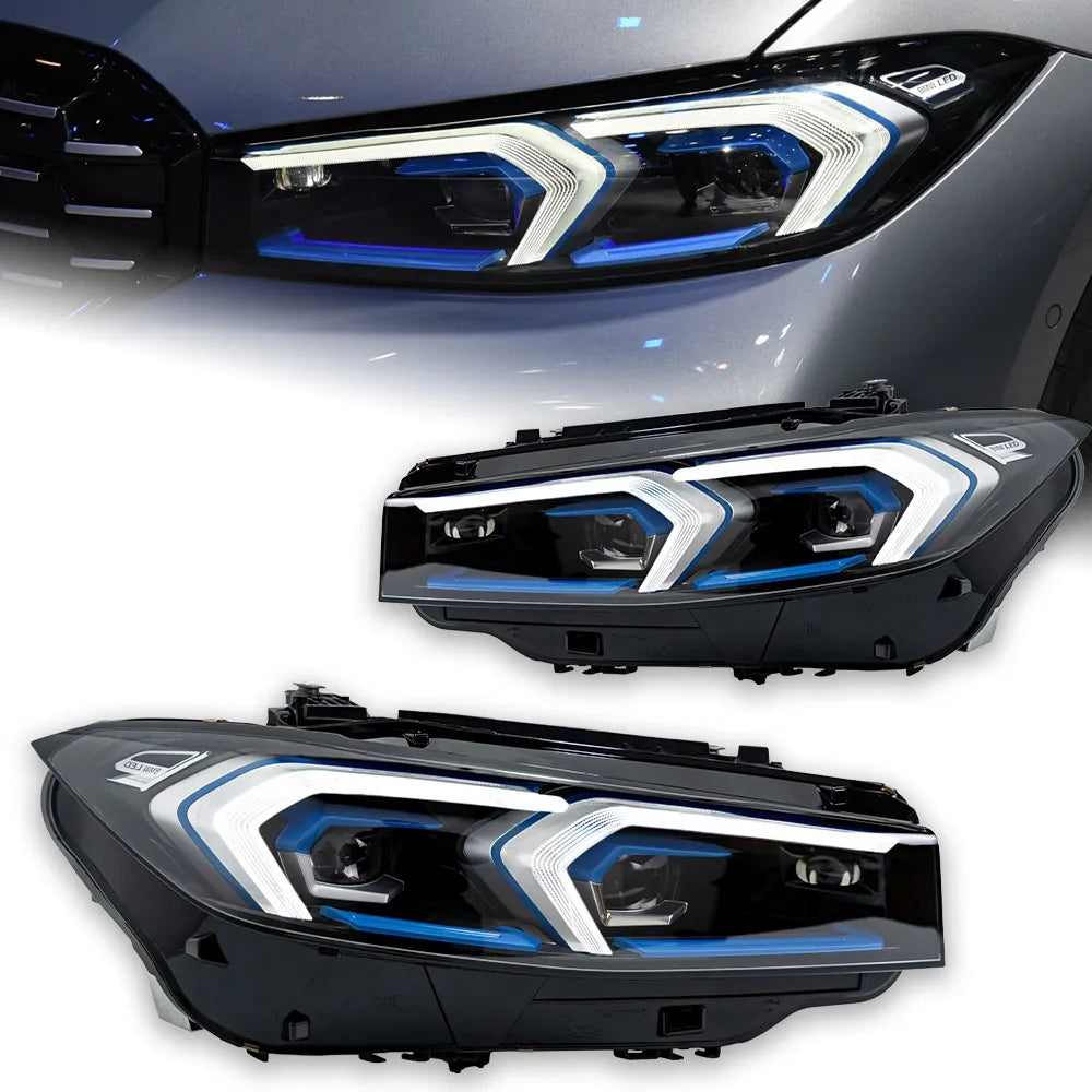 LCI Style LED Headlights For BMW G20 3-Series – Vehicle Virals Store