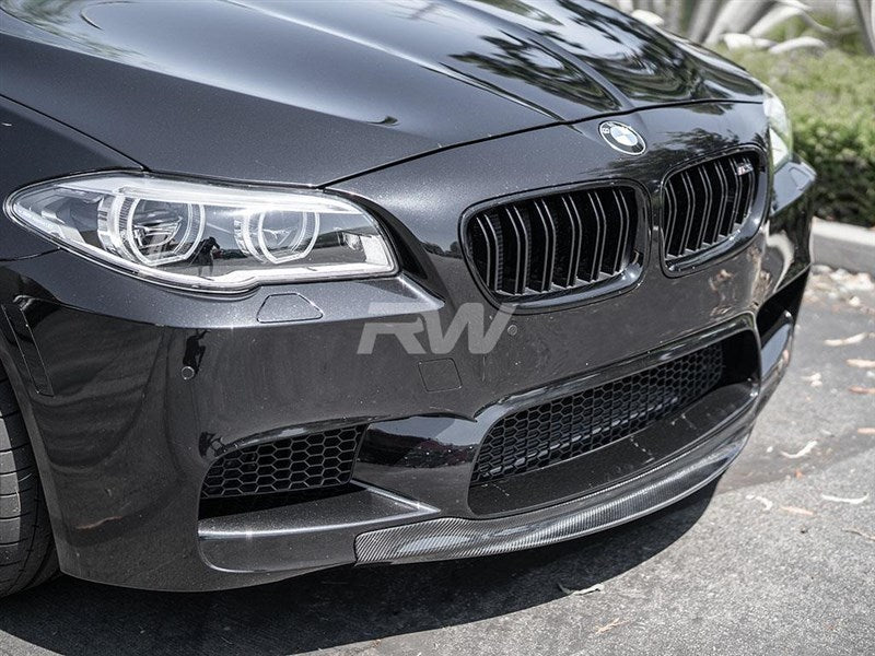Rw Carbon BMW F10 M5 Center Carbon Fiber Front Lip Spoiler – Vehicle Virals Store