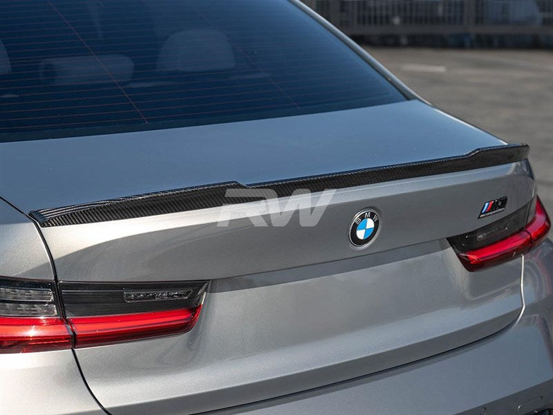 Rw Carbon BMW G20 G80 CS Style Carbon Fiber Trunk Spoiler – Vehicle ...